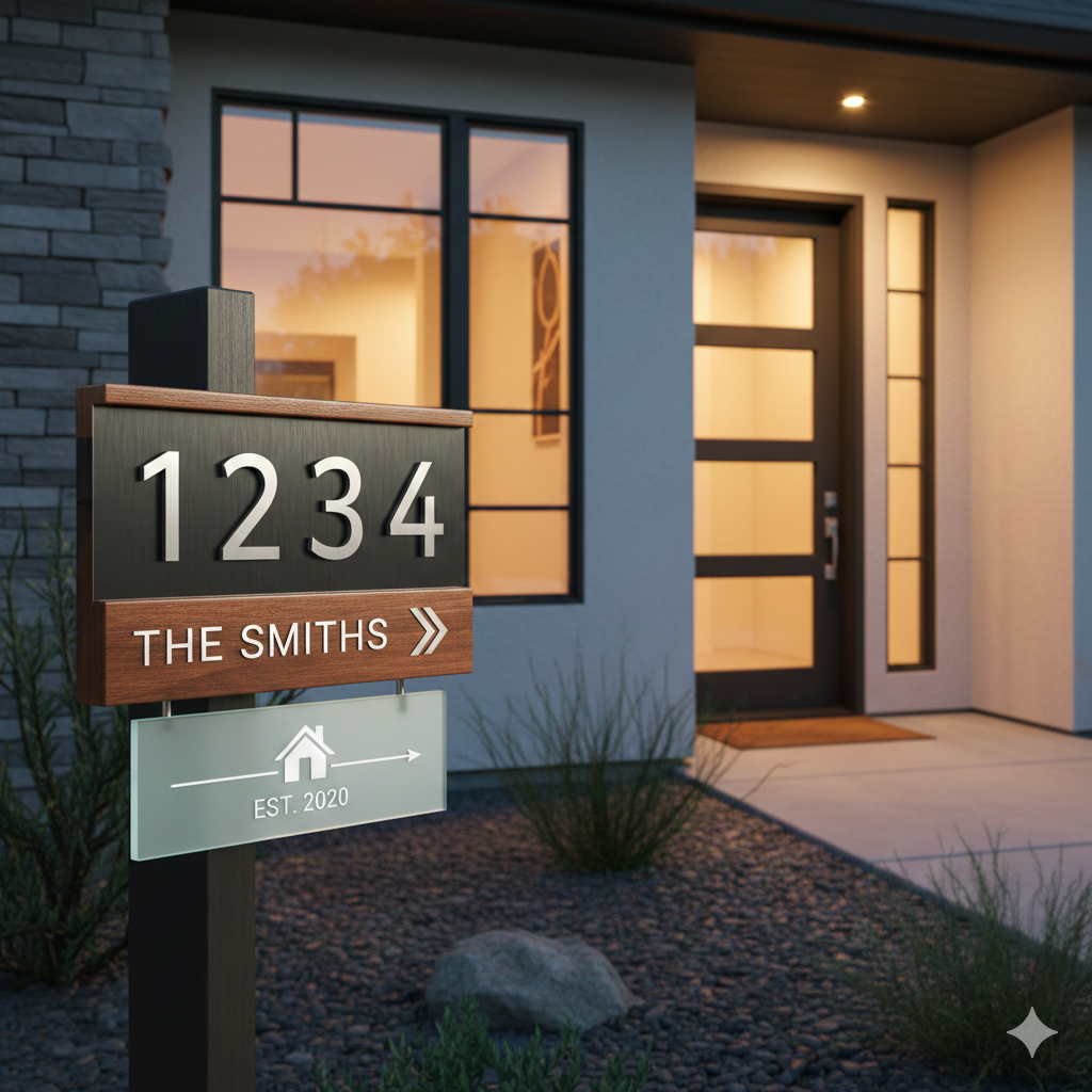 Why Customizable Home Address Signs Are a Smart Investment – Address-o-lite